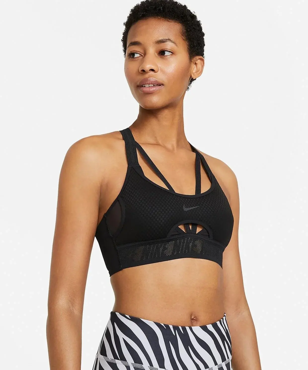 Nike indy logo bra store